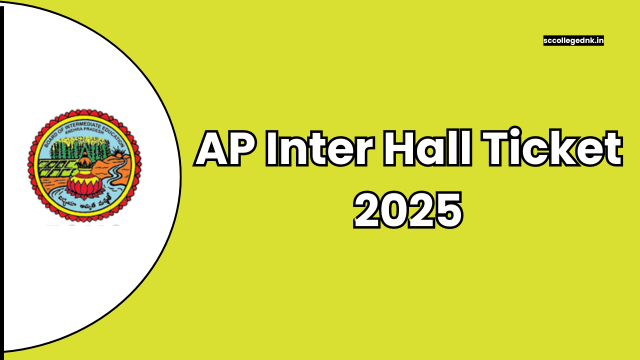 AP Inter Hall Tickets 2025 - AR Carrier Point
