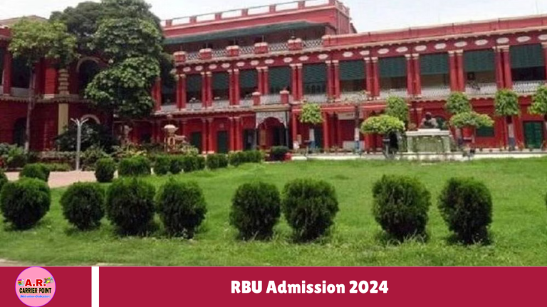 RBU Admission 2024 - AR Carrier Point