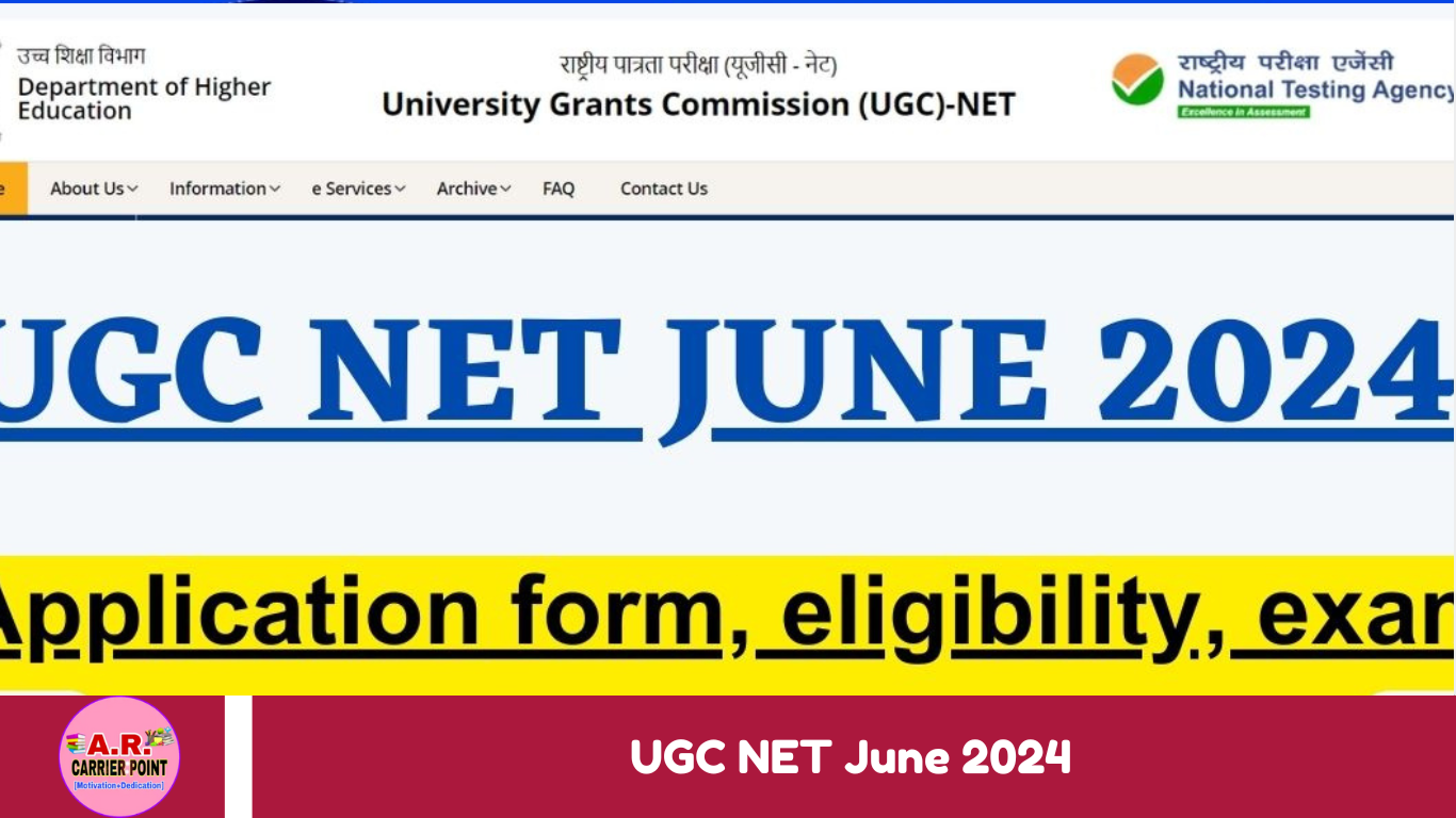 UGC NET June 2024 - AR Carrier Point