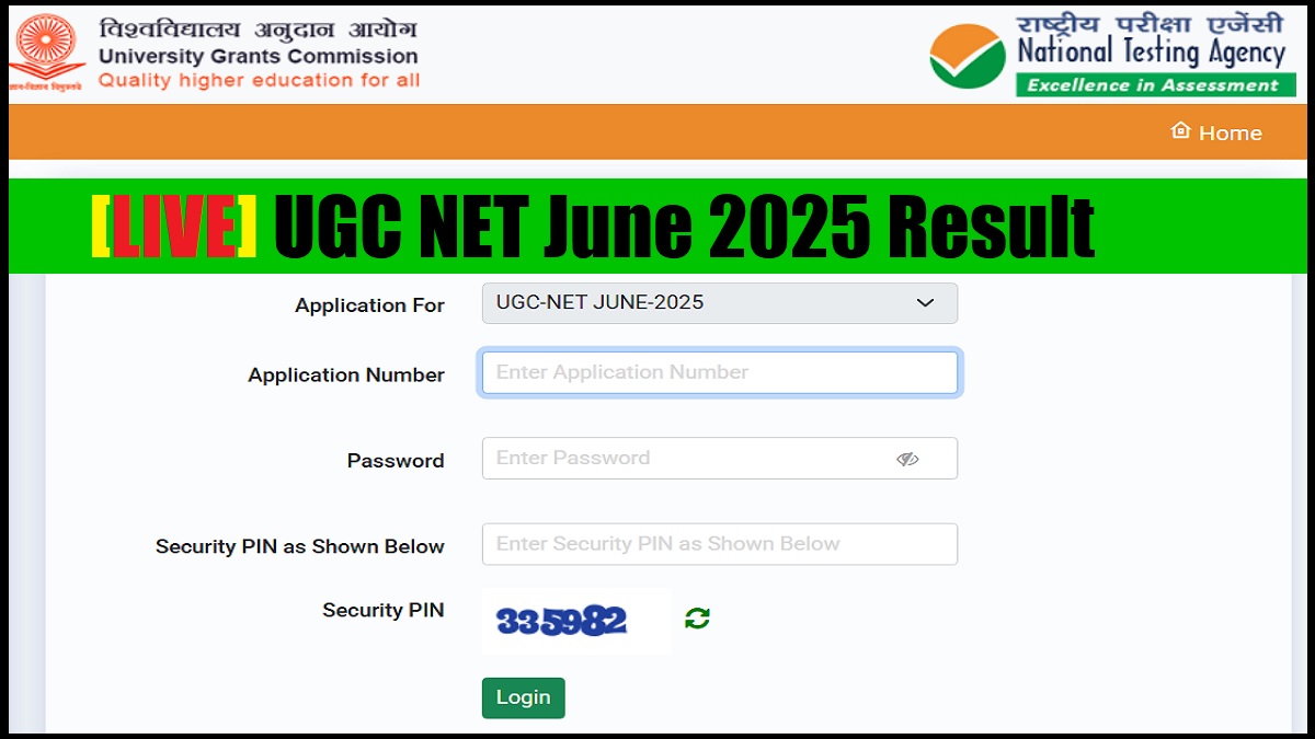 UGC NET Results 2025 - UGC NET June Edition - AR Carrier Point
