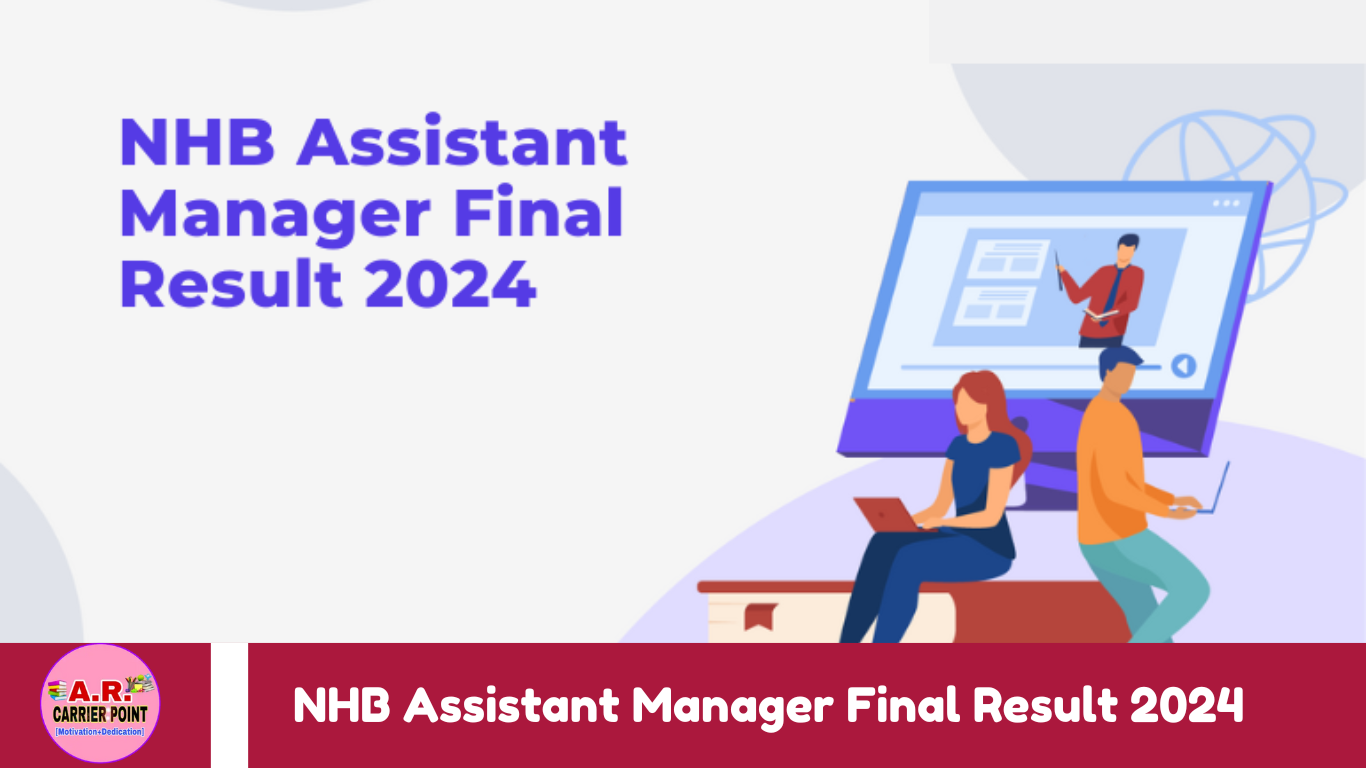 NHB Assistant Manager Final Result 2024 - AR Carrier Point