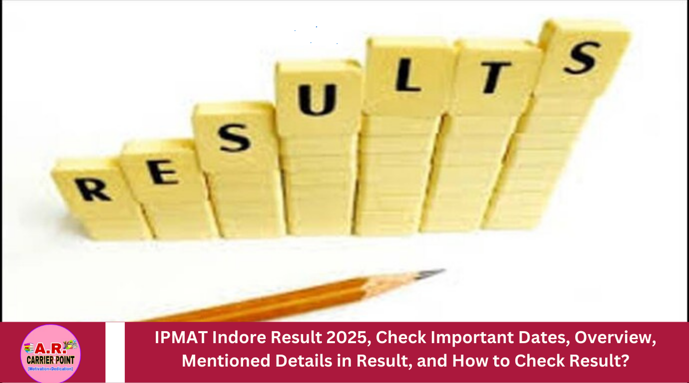 IPMAT Indore Result 2025 - AR Carrier Point
