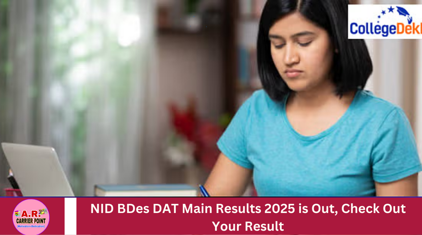 NID BDes DAT Main Results 2025 - AR Carrier Point