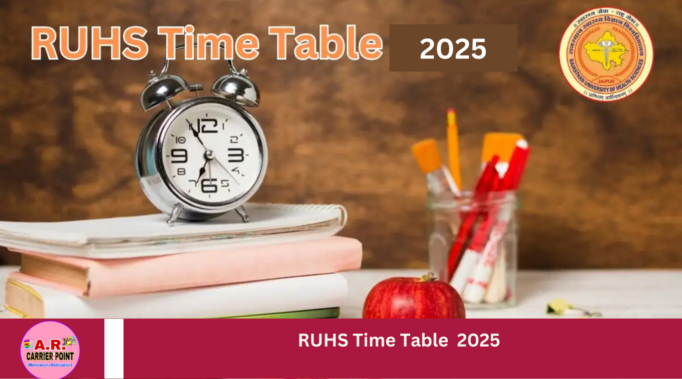 RUHS Time Table 2025 - AR Carrier Point