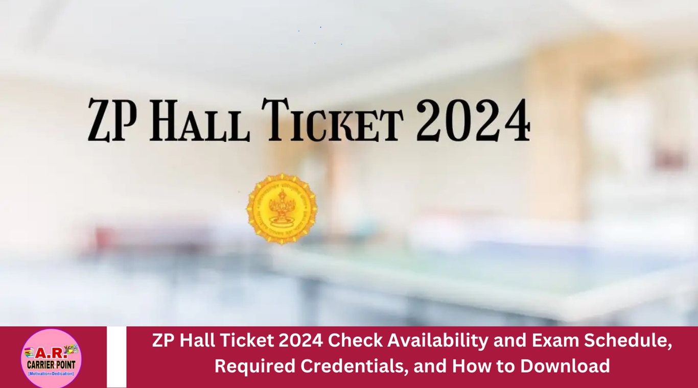 ZP Hall Ticket 2024 - AR Carrier Point