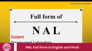 NAL Full Form in English and Hindi - AR Carrier Point