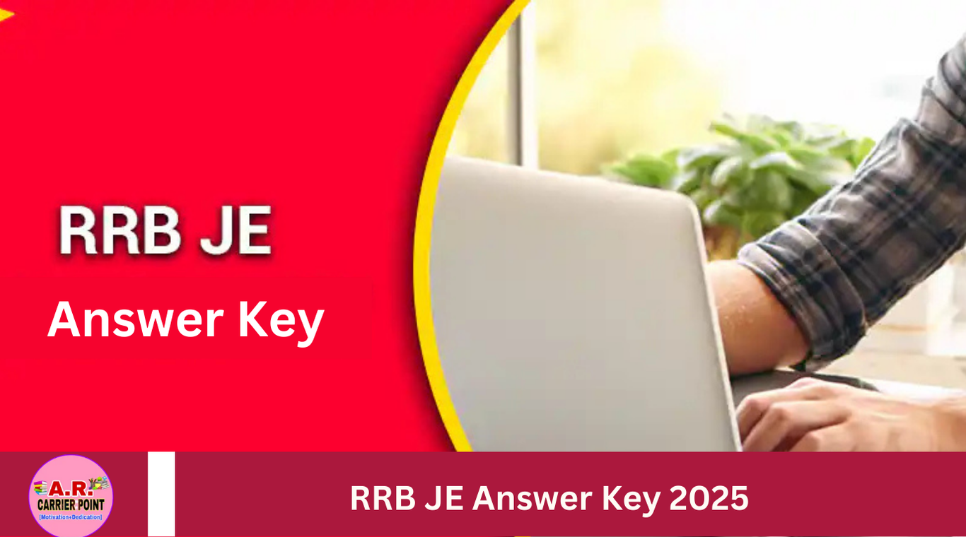 RRB JE Answer Key 2025 - AR Carrier Point