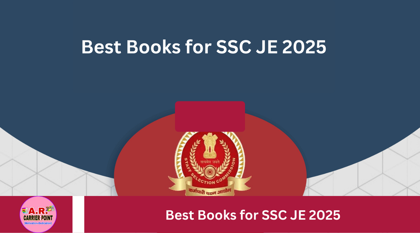 Best Books for SSC JE 2025 - AR Carrier Point
