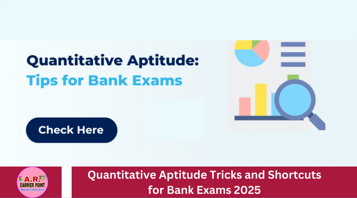Quantitative Aptitude Tricks and Shortcuts for Bank Exams 2025 - AR ...