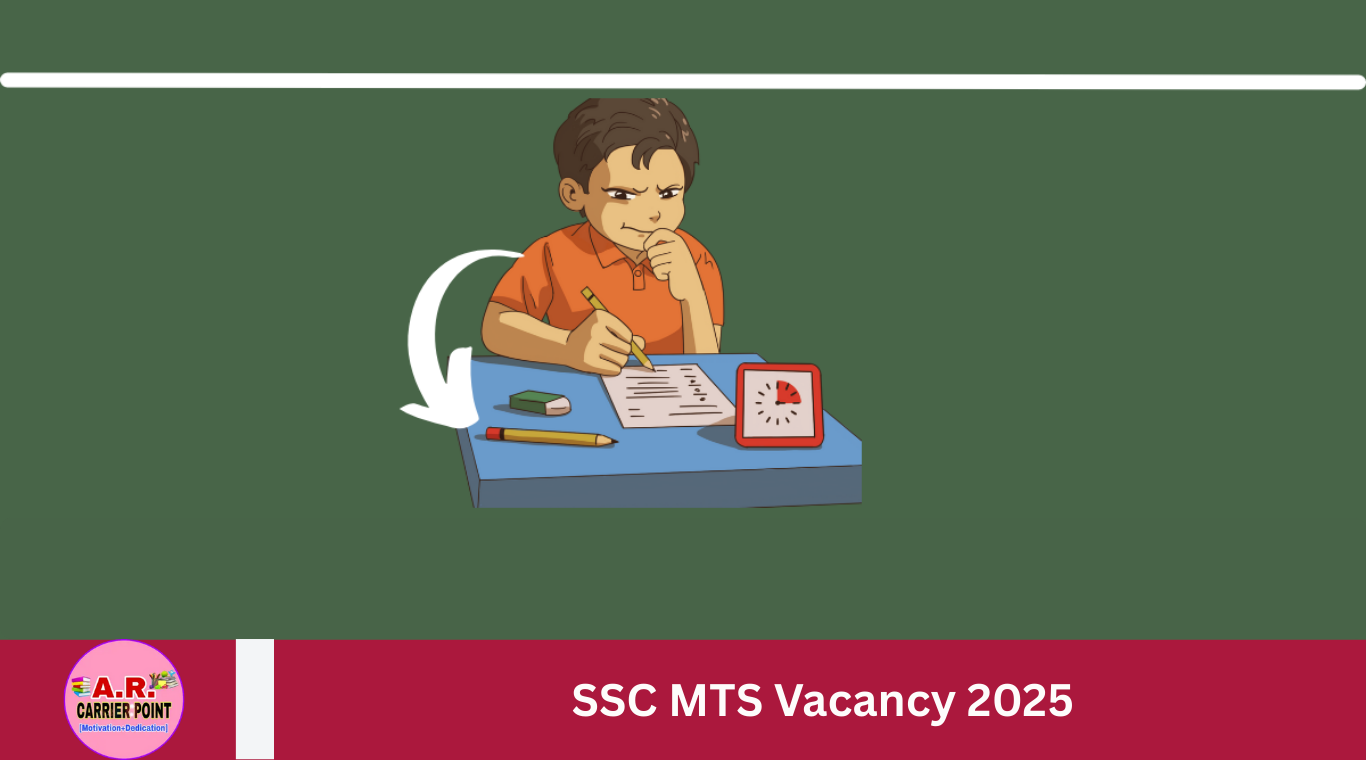SSC MTS Vacancy 2025 - AR Carrier Point
