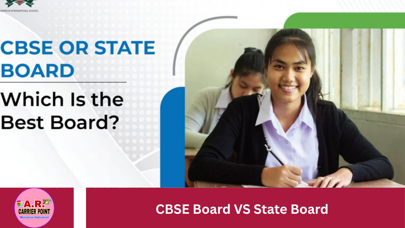 CBSE Board VS State Board - AR Carrier Point